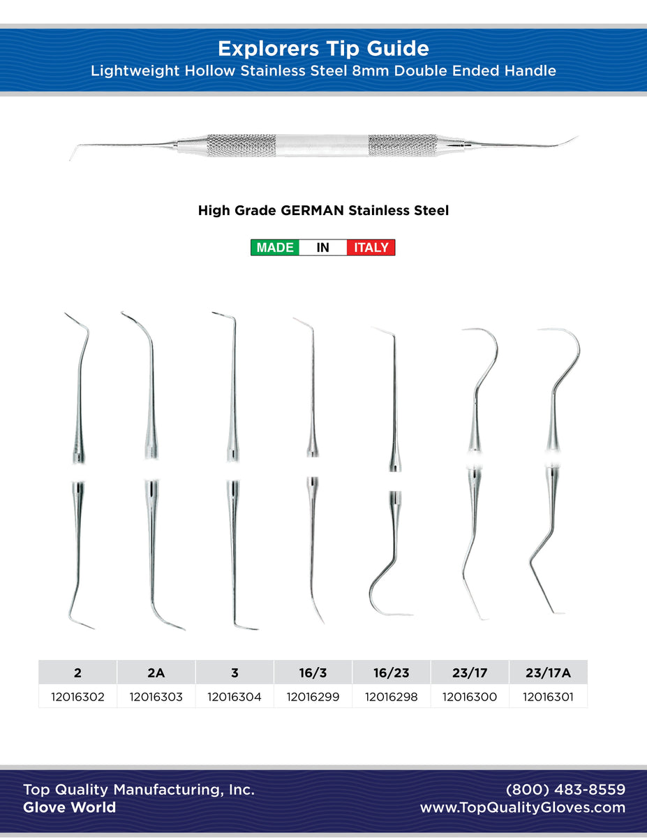 Explorers - Double Ended Lightweight Hollow Handle (Sale) – Top Quality Manufacturing