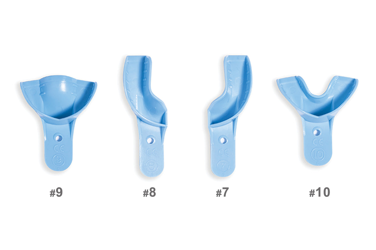 Solid Disposable Impression Trays - Quala - Quad Upper Left Lower Righ ...