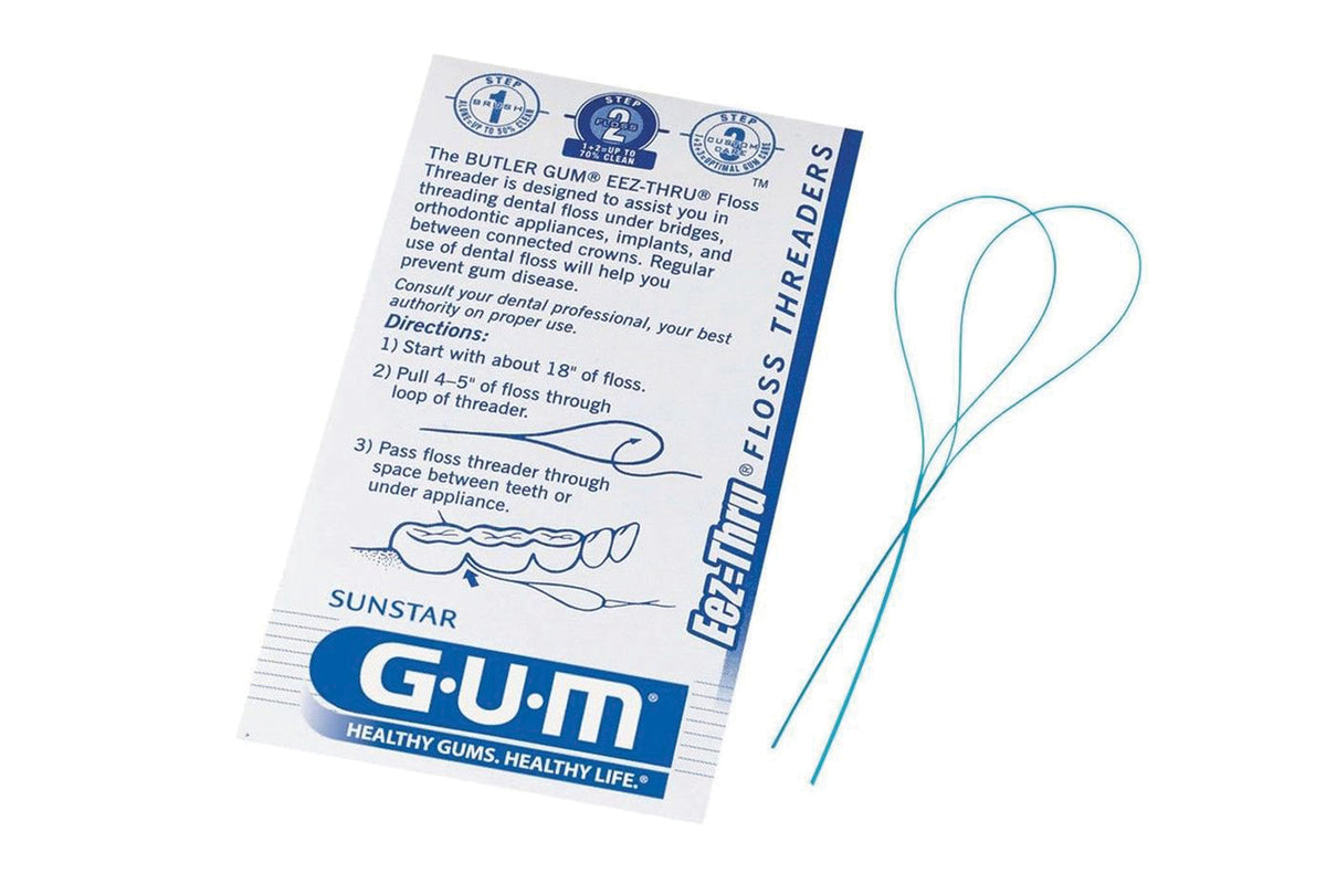 GUM EEZ Thru Floss Threaders – Top Quality Manufacturing, LLC