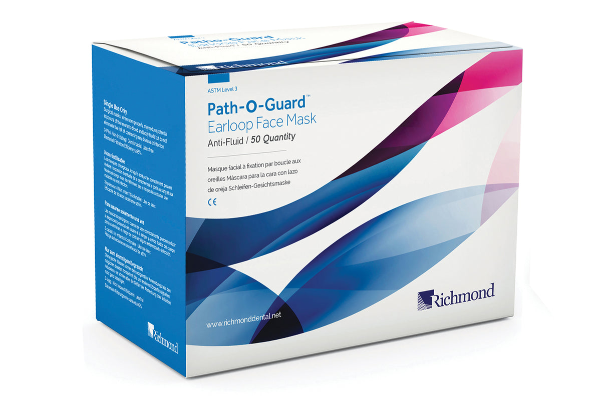 Path-O-Guard Earloop Face Mask ASTM 3 – Top Quality Manufacturing