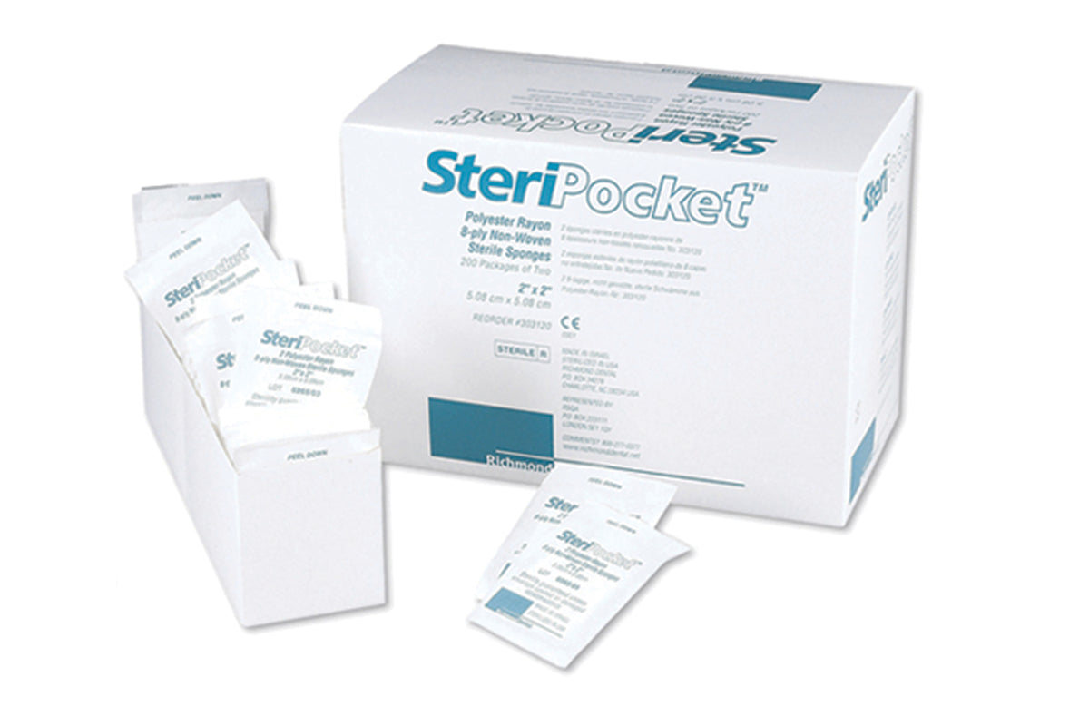 SteriPocket Sterile Rayon/Poly Filled Sponge – Top Quality Manufacturing