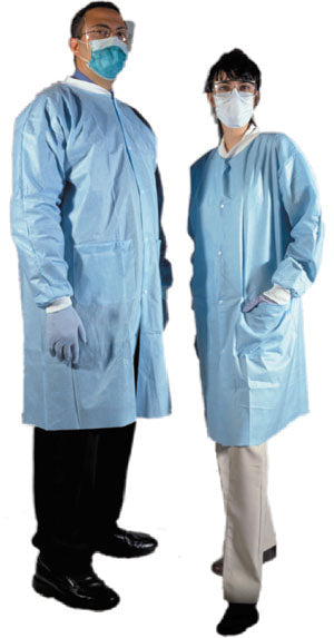 SafeBasics Full Length Lab Coats – Top Quality Manufacturing