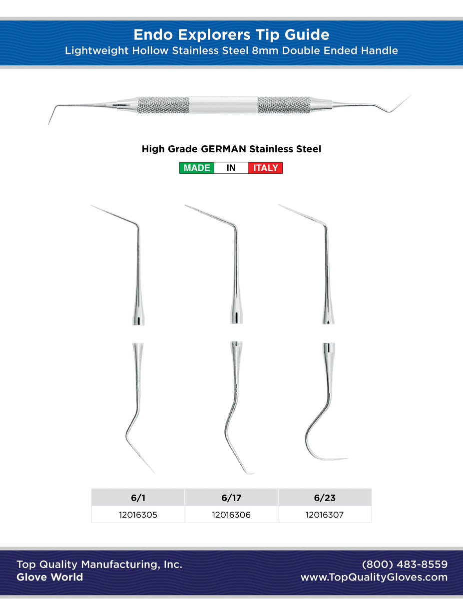 Endo Explorers - Double Ended Lightweight Hollow Handle (Sale) – Top Quality Manufacturing