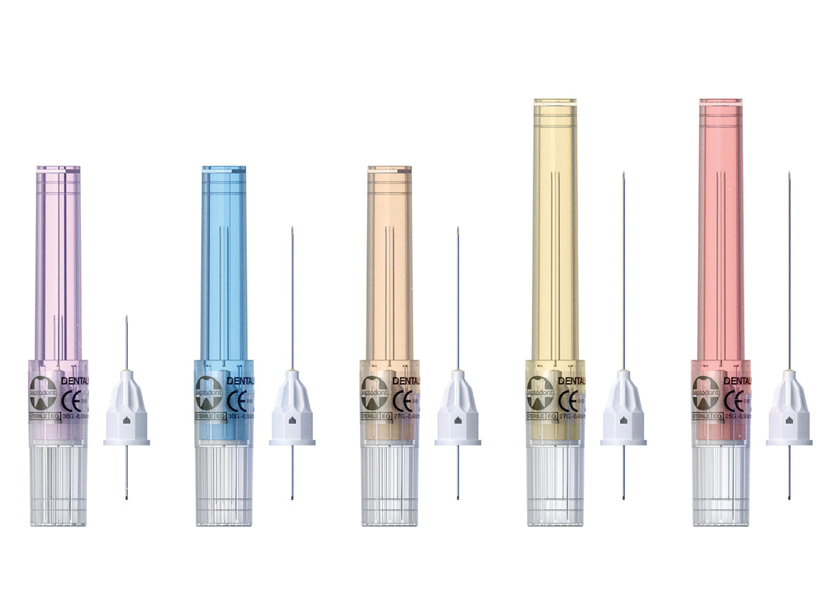 Septoject Dental Needles With Plastic Hub – Top Quality Manufacturing, LLC